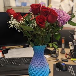 3D printer Double twist vase (Vase No. 5) • made with elegoo neptune 4 max・Cults