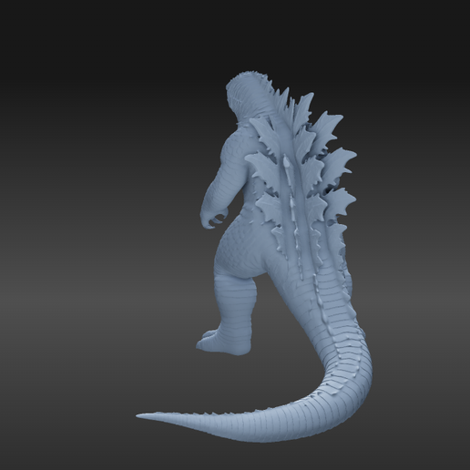 👹 Godzilla・ STL File for 3D printing・Cults