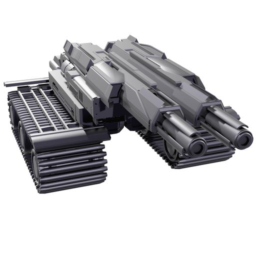 🪖 cybernetic tank・ STL File for 3D printing・Cults