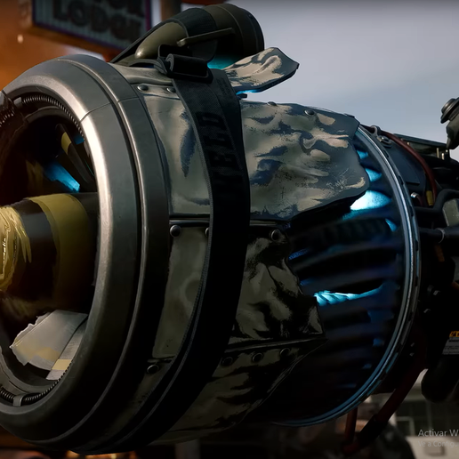 Archivo OBJ Thrustodyne M23 jet gun Call of duty modelo 3d 🔫 ・Diseño ...