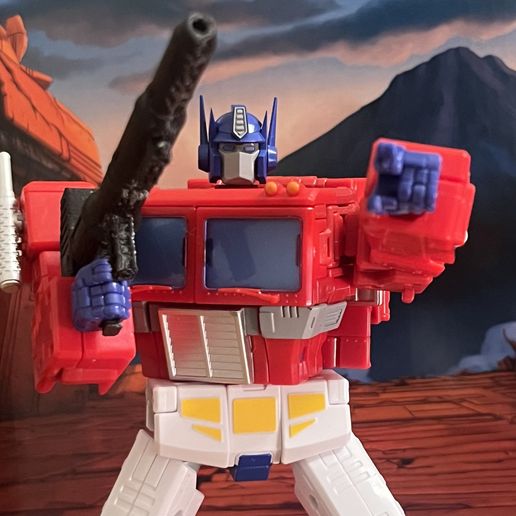 🤖 Studio Series 86 Optimus Prime Ion Blaster・ STL File for 3D printing ...