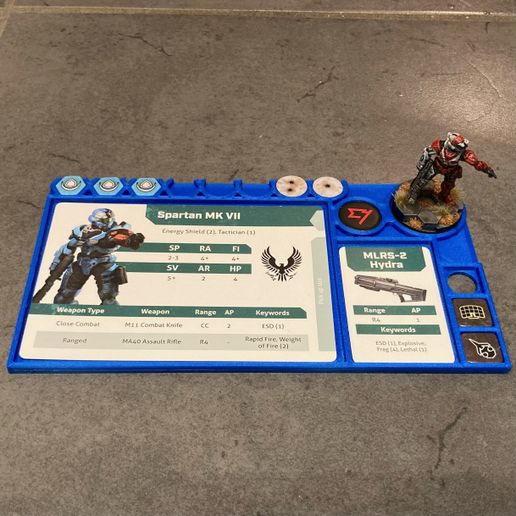 😇 Updated Halo Flashpoint Datapad Profile Card Board・Free STL File for ...