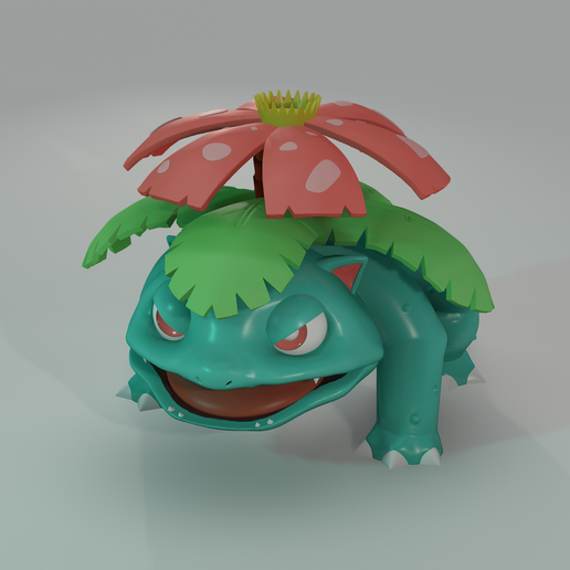 🐉 Venusaur・ STL File for 3D printing・Cults