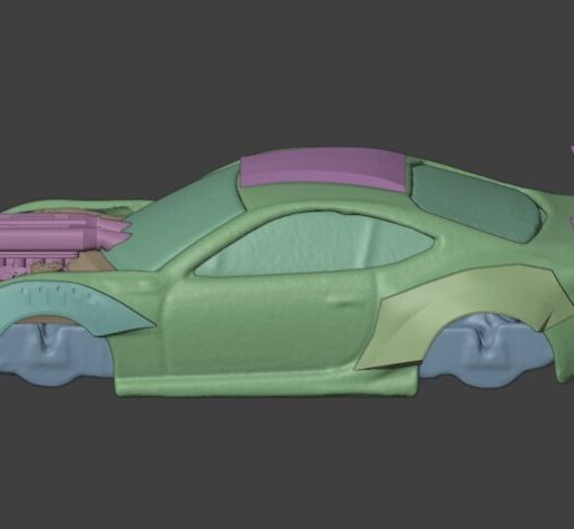 🚗 body kit gt4586・ STL File for 3D printing・Cults