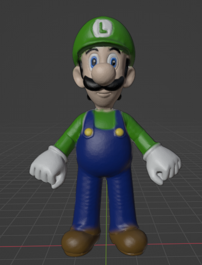 🦸 Luigi・ STL File for 3D printing・Cults