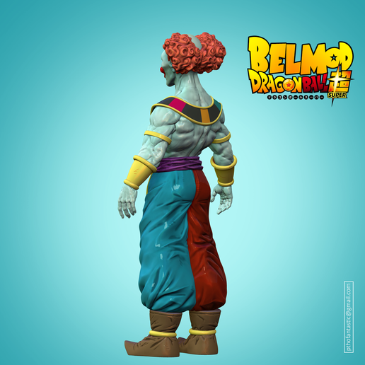 3D file Dragon Ball Super Belmod Statue STL files 3DPrintable 🐉 ・3D ...