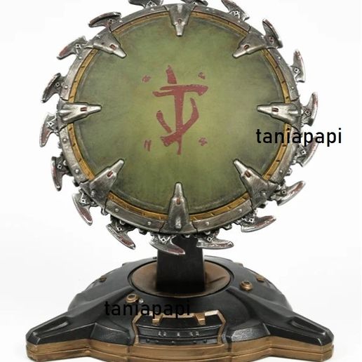 🛡️ Doom dark ages slayer shield・ STL File for 3D printing・Cults