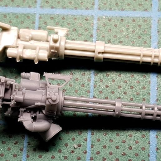 🔫 M134D Minigun・ 3D File for ・Cults