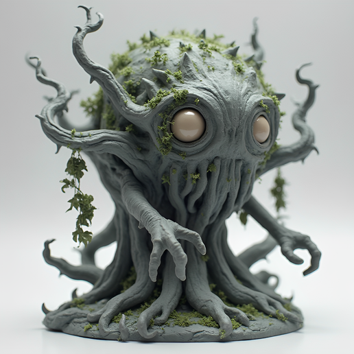 🎲 Blighted Treant: 28-32mm Scale Fantasy Miniature・ STL File for 3D ...