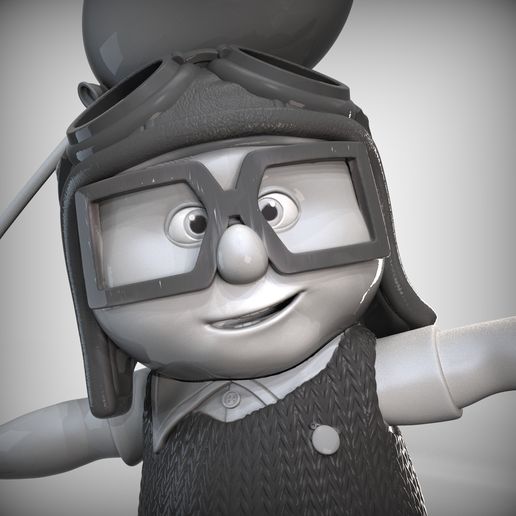 ⬆️ Carl & Ellie / UP Pixar・ STL File for 3D printing・Cults