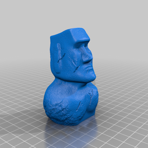 🗿 Moai by orangeteacher 2・Free STL File for ・Cults