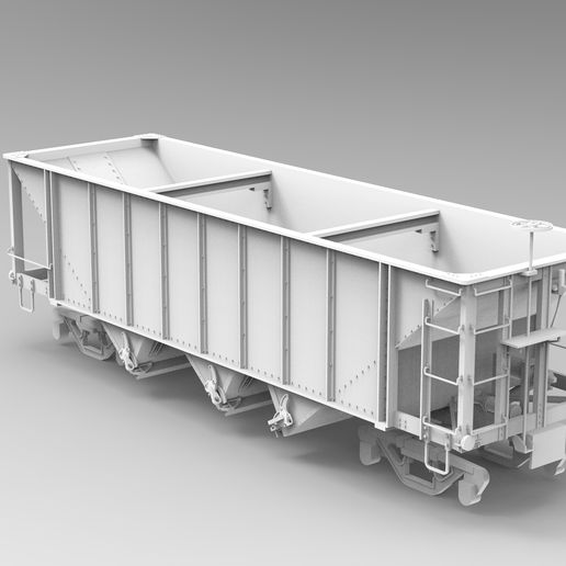 🔝 Fn3 G Scale East Broad Top Hopper・ STL File for 3D printing and CNC ...