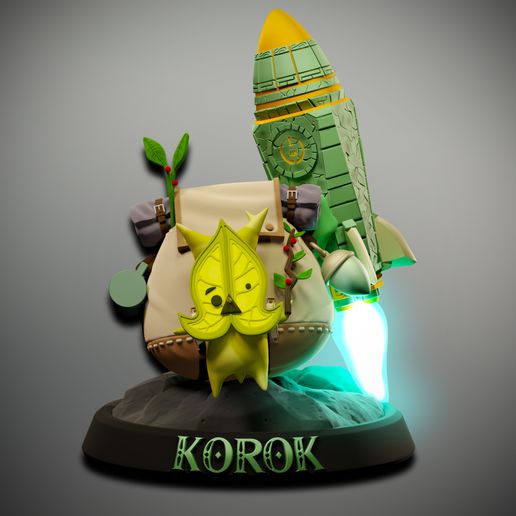 🔗 KOROK : ZELDA TEARS OF THE KINGDOM - TOTK・ 3D File for ・Cults