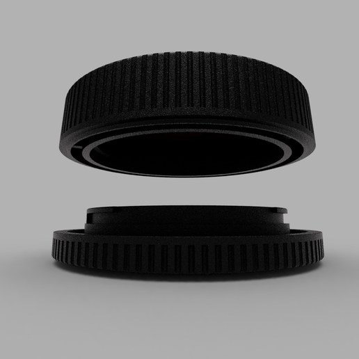 📷 Canon Camera RF mount body caps・ STL File for ・Cults