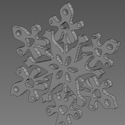 Free STL file Snowflake ️ ・3D printing design to download・Cults