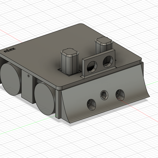 3D file RC sumo robot 🤖 ・Model to download and 3D print・Cults
