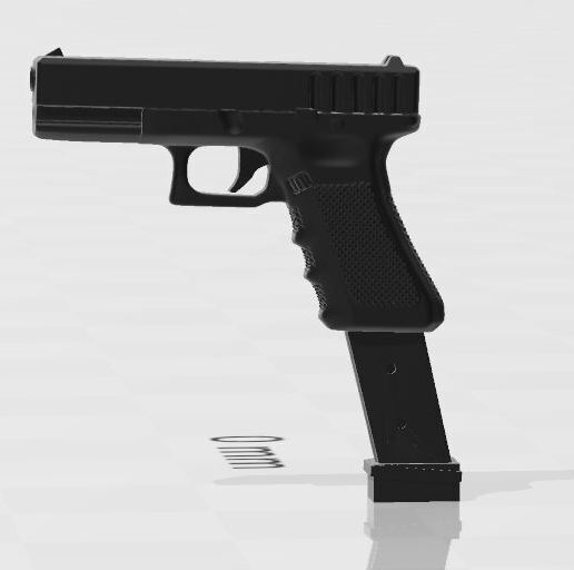 STL file Glock extended Magazine scale 1/18 and 1/12 🔫 ・Model to ...