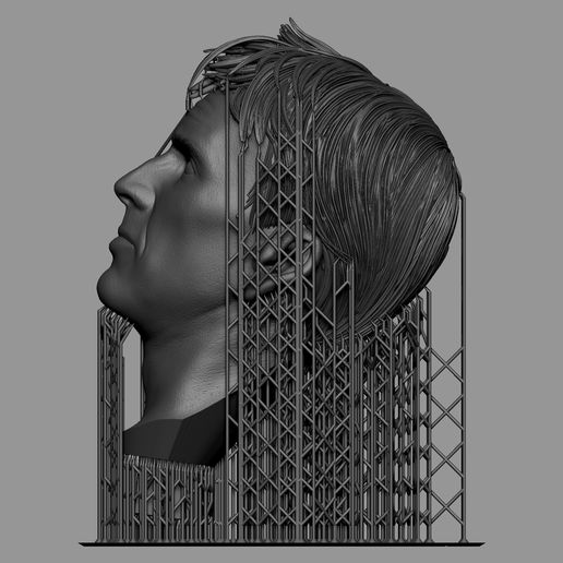 👤 Bust - Jhonny Blaze 3D printing model・ 3D File for 3D printing・Cults