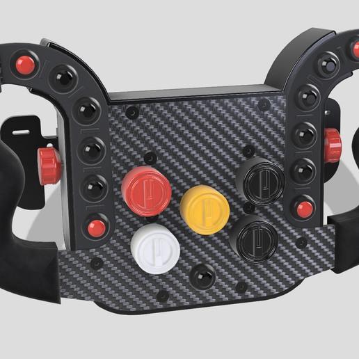 🛞 Diy Simracing Cyberpunk 2077 Type 66 Hoon Replic Steering Wheel・ 3D ...