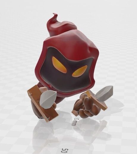 🎲 assassin smashing four・ STL File for 3D printing・Cults