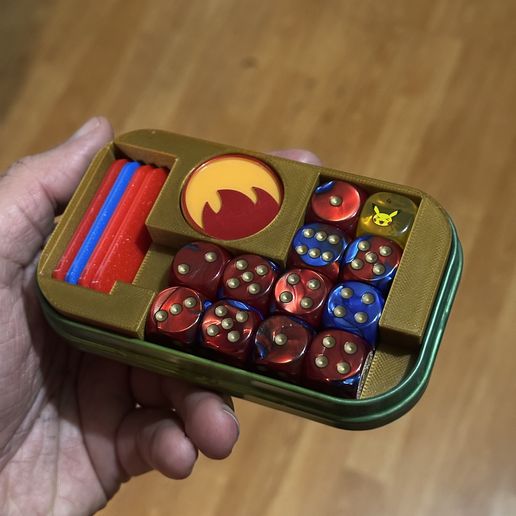 🎲 TCG organizer (dice menager)・ STL File for 3D printing・Cults