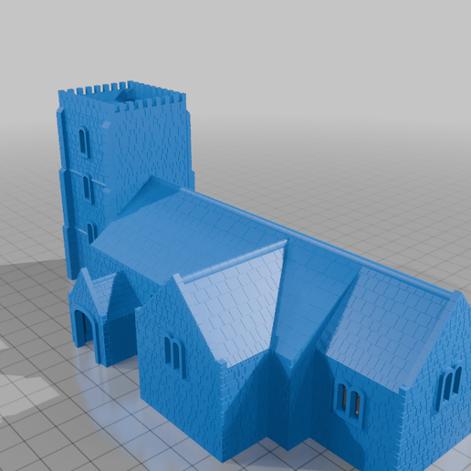 ⛪ Country Church・Free 3D File for ・Cults