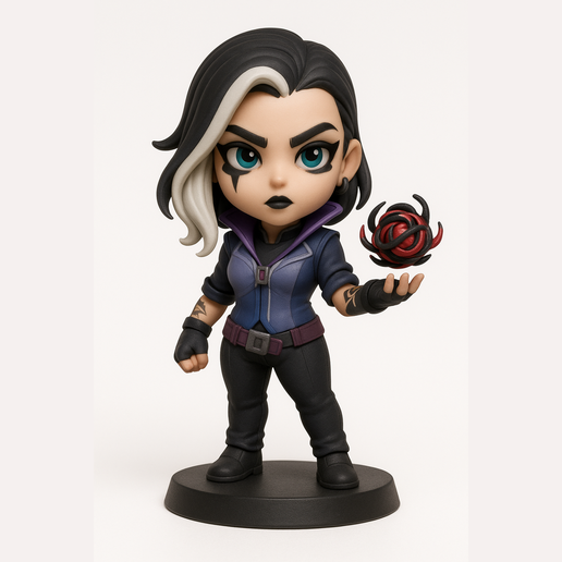 🎲 Valorant all agents chibi pack x28・ STL File for 3D printing・Cults