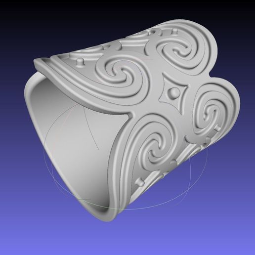 🚆 How To Train Your Dragon Patterned Wedding Bracelet・ STL File for 3D ...