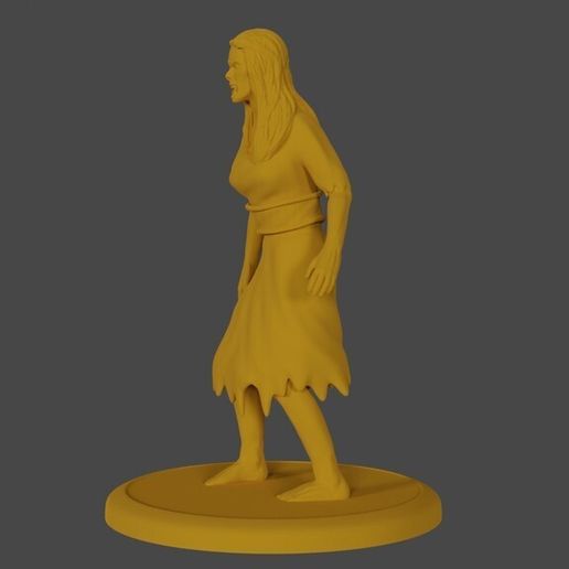 Free 3D file Vampire Spawn (Female) 🧛 ・3D print design to download・Cults