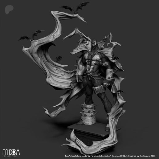 👾 Spawn・ STL File for 3D printing・Cults