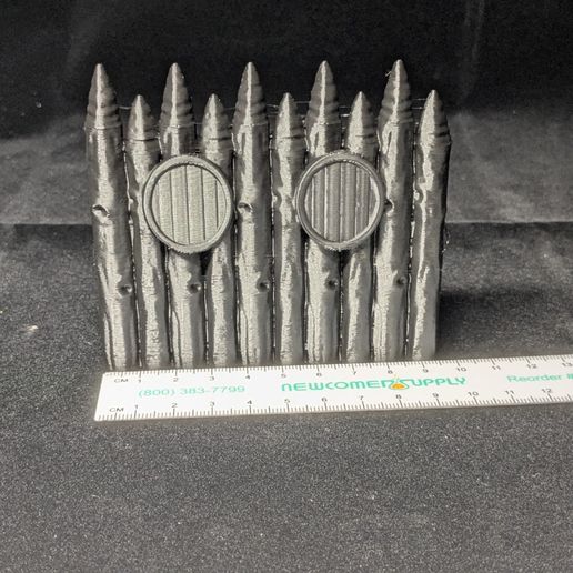 🎲 Viking Palisade Wall and Cheval de Frise Spiked Barricades 32mm Scale ...