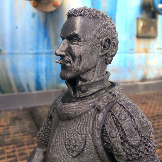 STL file Samuel Vimes - Discworld 🏙️ ・3D printer model to download・Cults