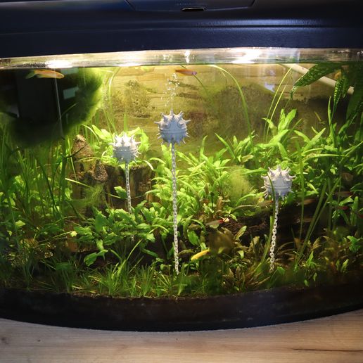 🐠 aquarium floating mine・Free STL File for 3D printing・Cults