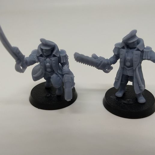 💂 Imperial Commissar・ 3D File for 3D printing・Cults