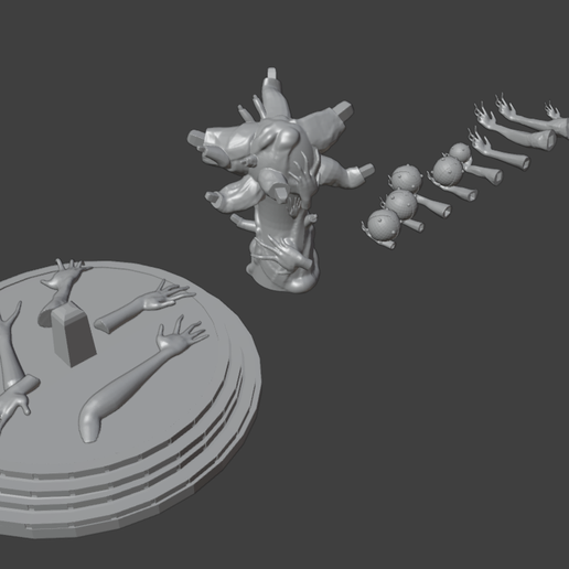 🌳 Path of Exile - Genesis Tree・Free STL File for 3D printing・Cults