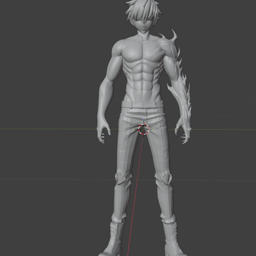 👦 anime demon boy・ STL File for 3D printing・Cults