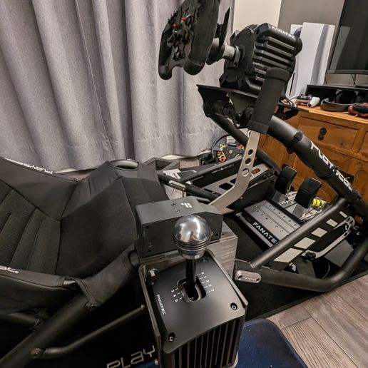 🏆 Playseat Trophy - Shifter & Handbrake Mount・ STL File for ・Cults