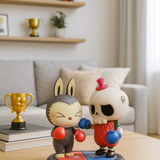 😡 LABUBU TYCOCO ANGRY TUESDAY THE MONSTERS・ STL File for 3D printing・Cults