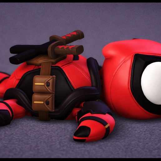 🎲 Super Turtles Deadpool・ 3D File for 3D printing・Cults