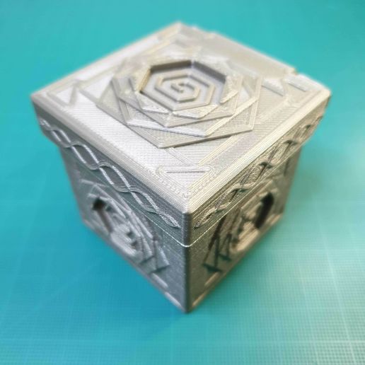 🧩 Vortex Puzzle Box || Print in Place・ STL File for ・Cults