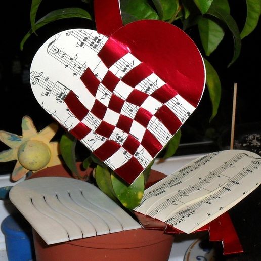 🎄 Christmas Danish Heart templates・Free 3D File for ・Cults