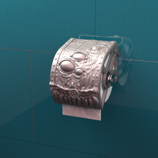 3D file Mimic toilet roll holder 👹 ・3D print object to download・Cults