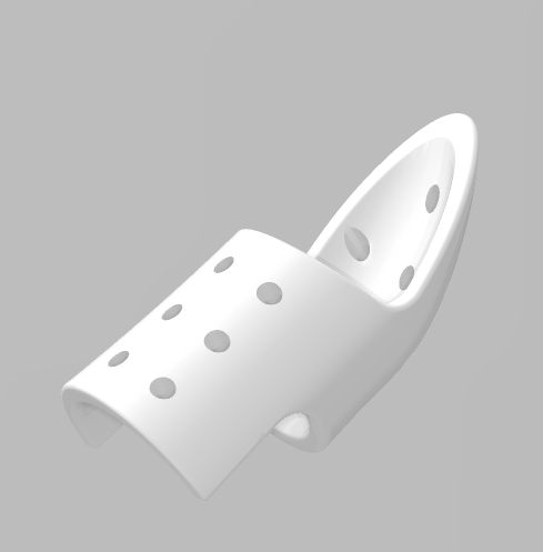 🔨 Hammer toe splint・Free 3MF File for 3D printing・Cults