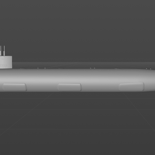🚢 USS SSN-775 "Texas" submarine 3D model material・ OBJ File for 3D ...