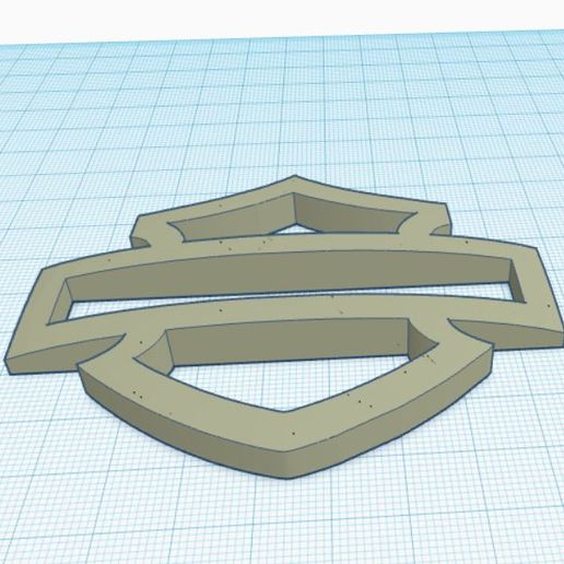 🏍️ HARLEY DAVIDSON LOGO・ STL File for 3D printing and CNC machining ...