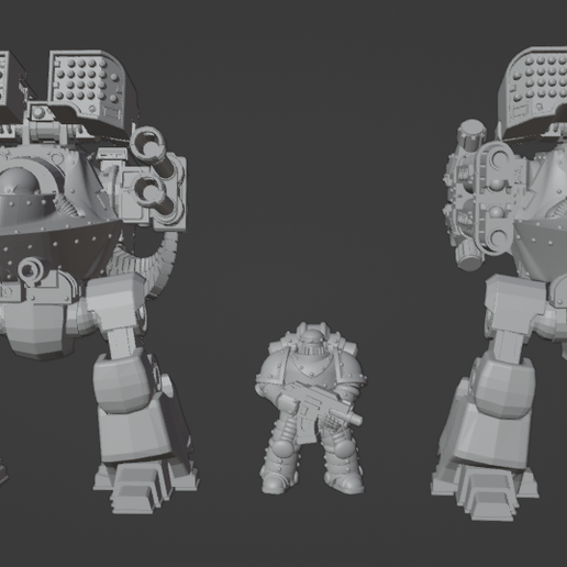 免费 3D 文件 Dorito Pattern Dreadnought 6-8mm 🎲 ・可下载 3D 打印创意・Cults