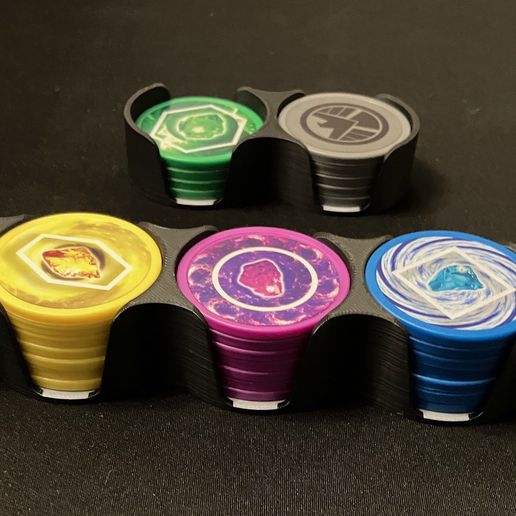 ♟ Token Holder Splendor・ STL File for 3D printing・Cults