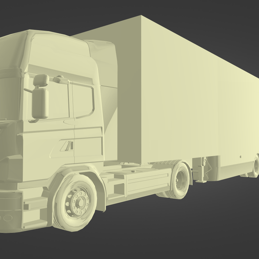 🚚 Scania R480・Archivo STL para ・Cults