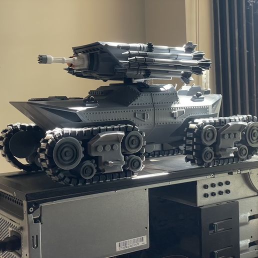 🪖 Devastator - Futuristic APC / No Glue / No AMS・ 3D File for 3D ...