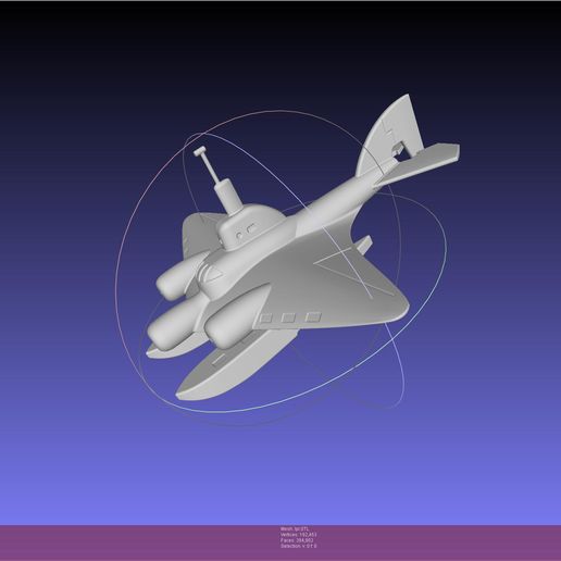 STL file LPL Flying Submarine Model・3D print design to download・Cults